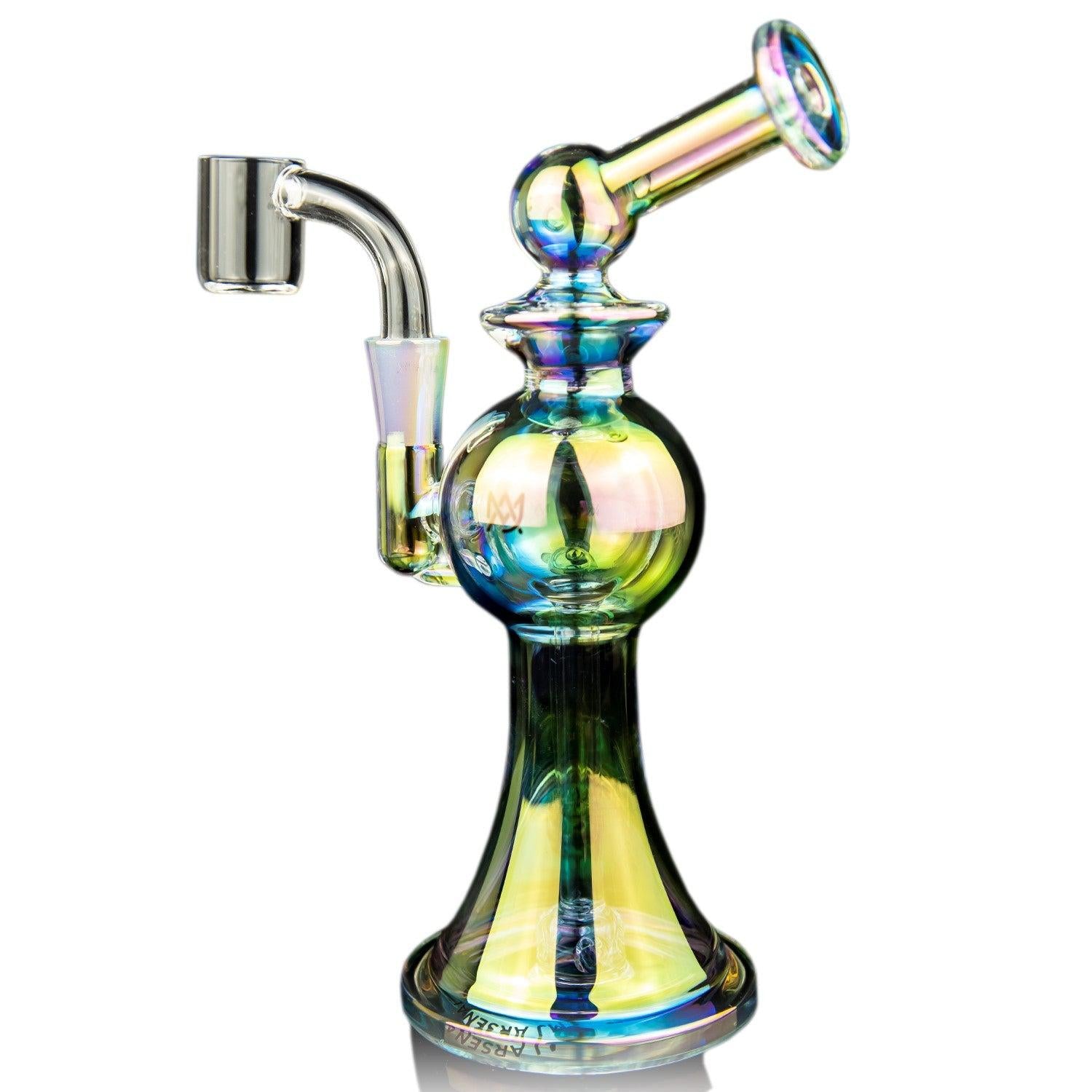 MJ Arsenal Apollo Mini Dab Rig Iridescent – Crystallized Nectar