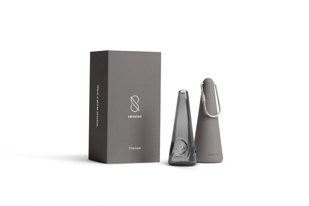 Session Pipe - Charcoal – Crystallized Nectar